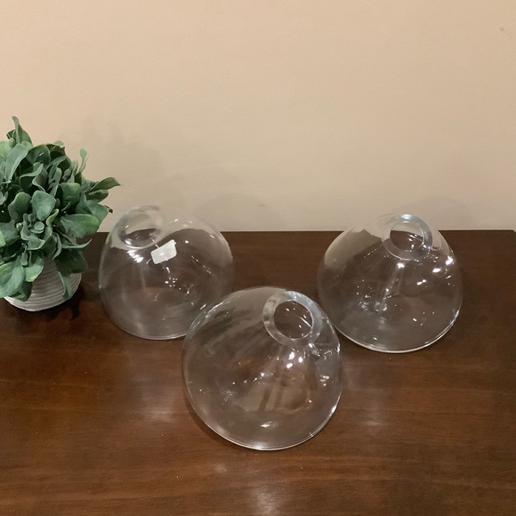 Crate&Barrel | Accents | 2 Two Crate Barrel Glass Roly Poly Vases ...